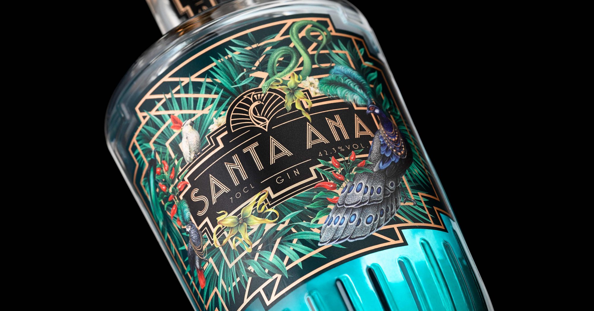 Santa Ana gin packaging and branding by Stranger & Stranger - Stranger ...