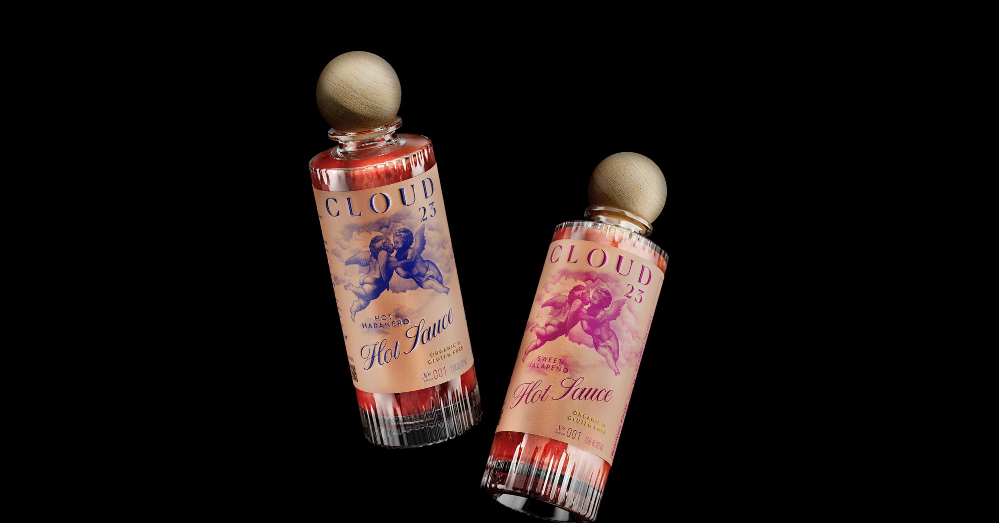 Cloud 23 – Hot Sauce branding and packaging by Stranger & Stranger ...