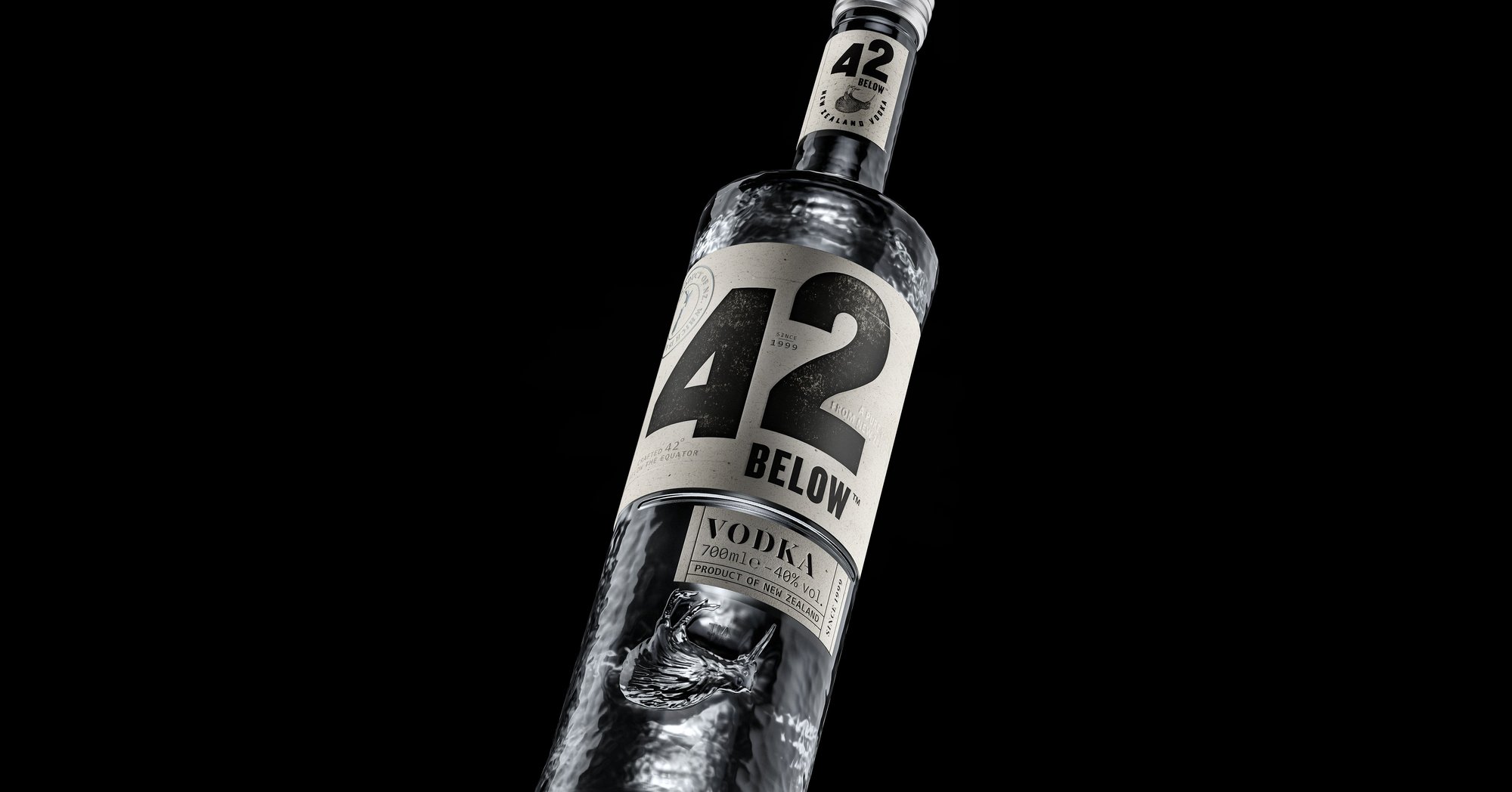 42 Below Vodka packaging and branding by Stranger & Stranger - Stranger and Stranger