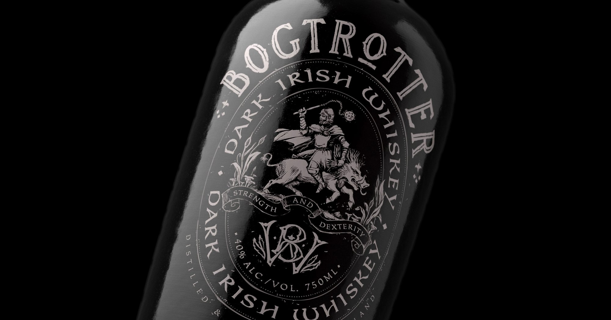 Bogtrotter Irish Whiskey packaging and branding by Stranger & Stranger ...