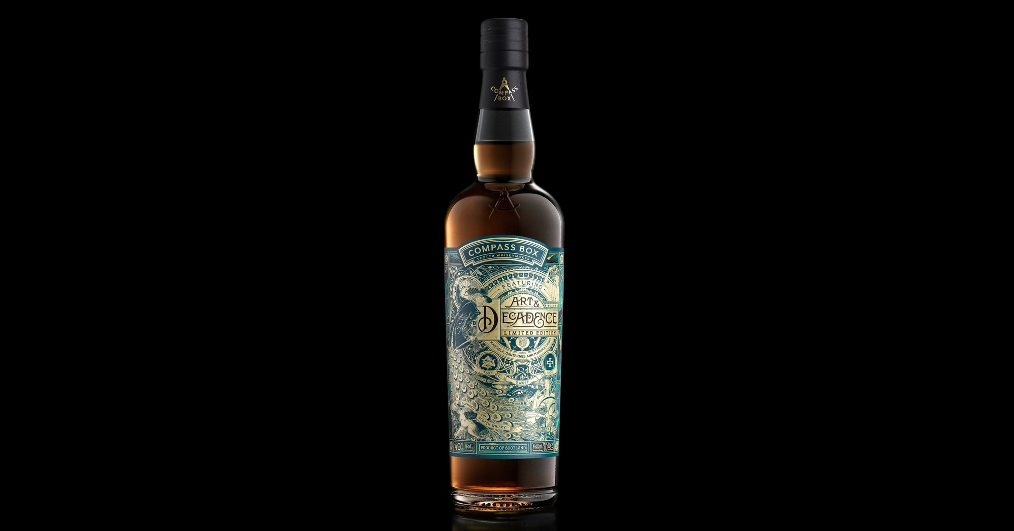 Compass Box Art and Decadence Scotch Whisky packaging and branding by ...
