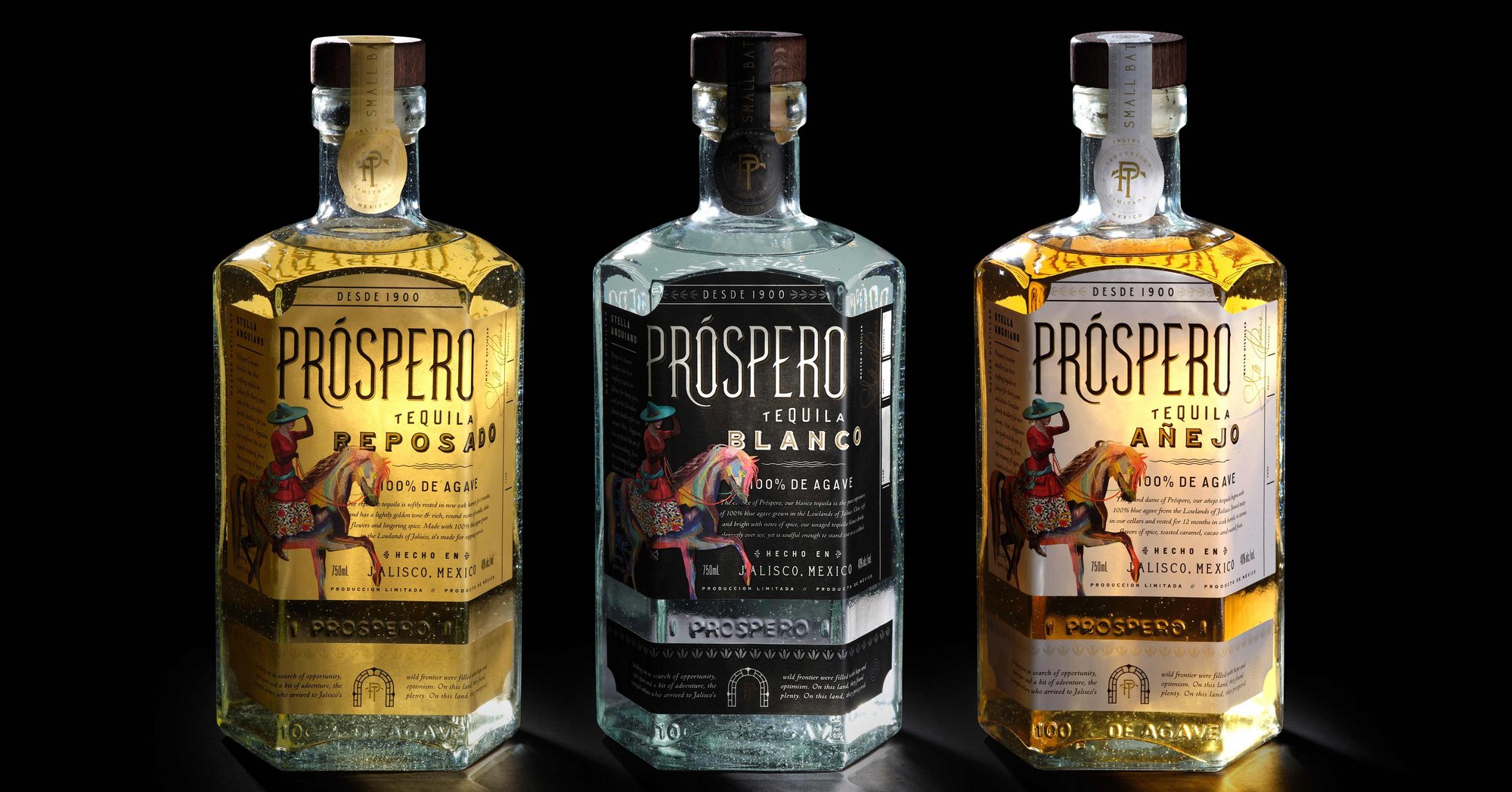 Próspero Tequila packaging and branding by Stranger & Stranger ...