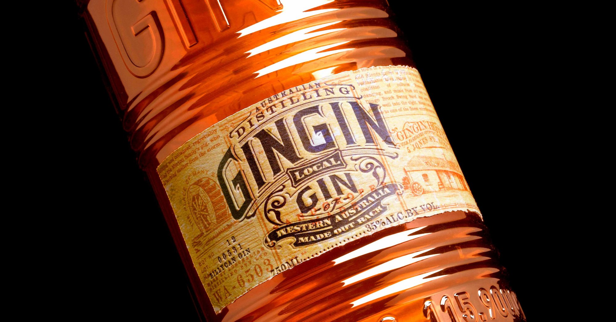 Gingin Gin packaging and branding by Stranger & Stranger - Stranger and ...